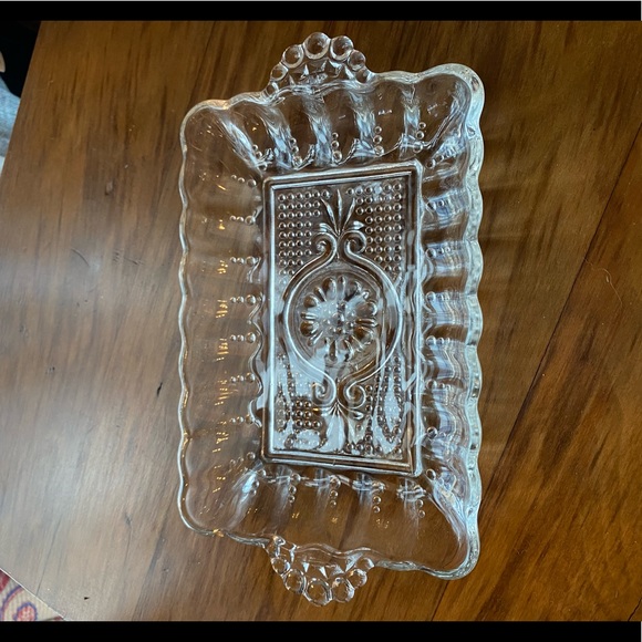 Anchor Hocking | Dining | Vintage Anchor Hocking Glass Rectangle Dish ...